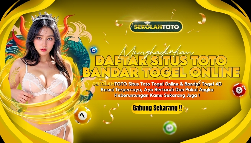 SEKOLAHTOTO | Situs Toto Slot Link Jp Togel Online Terbesar Dan Bo Toto Togel Terpercaya